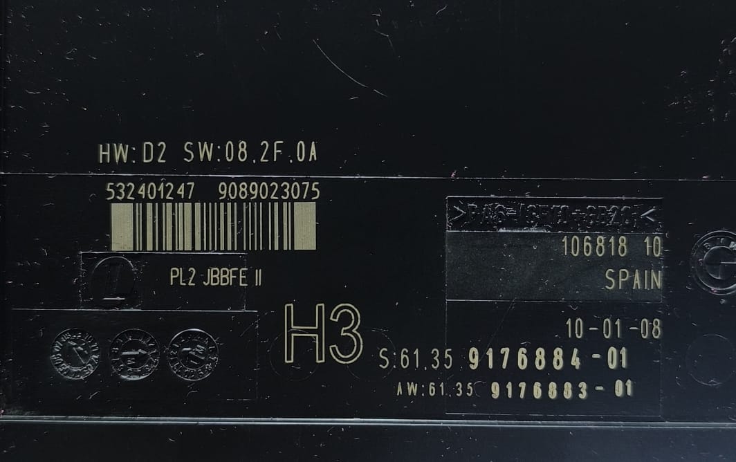 BMW 3 SERIES E90 E92 E93 H3 JBL JUNCTION BOX BCM 9176884 2005-2012 ...
